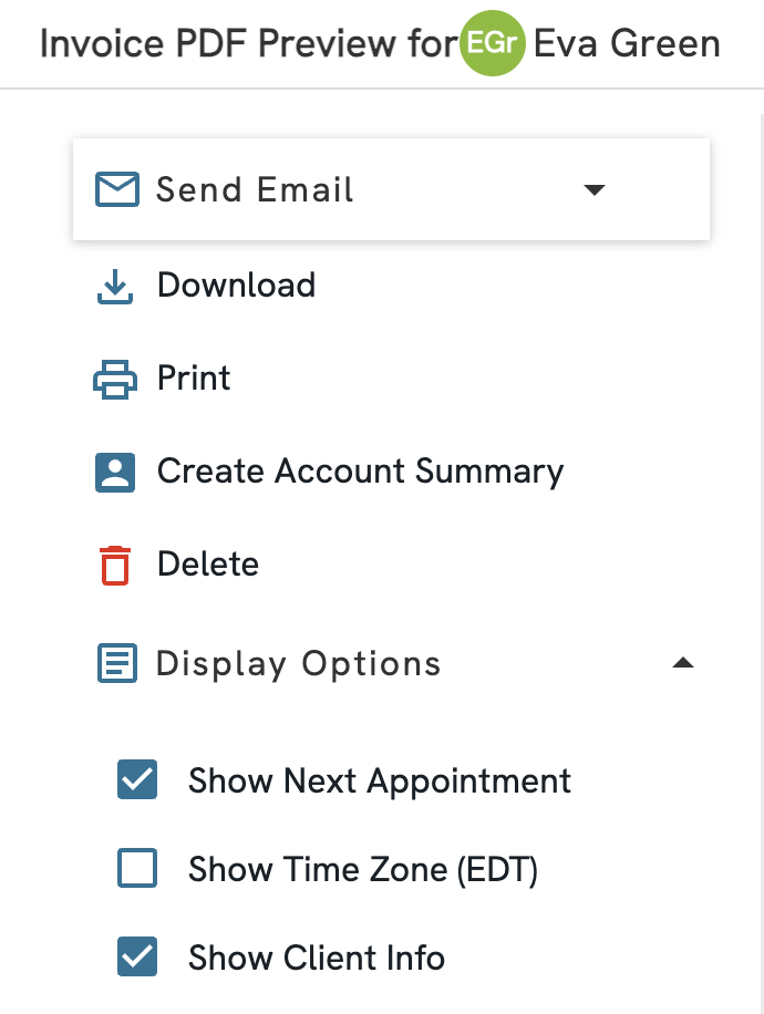 Delivering Financial Documents to Clients - owlpracticesuite